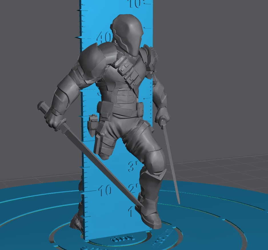 Deathstroke by Legion Miniatures Great for Display, Superhero Rpgs, and ...