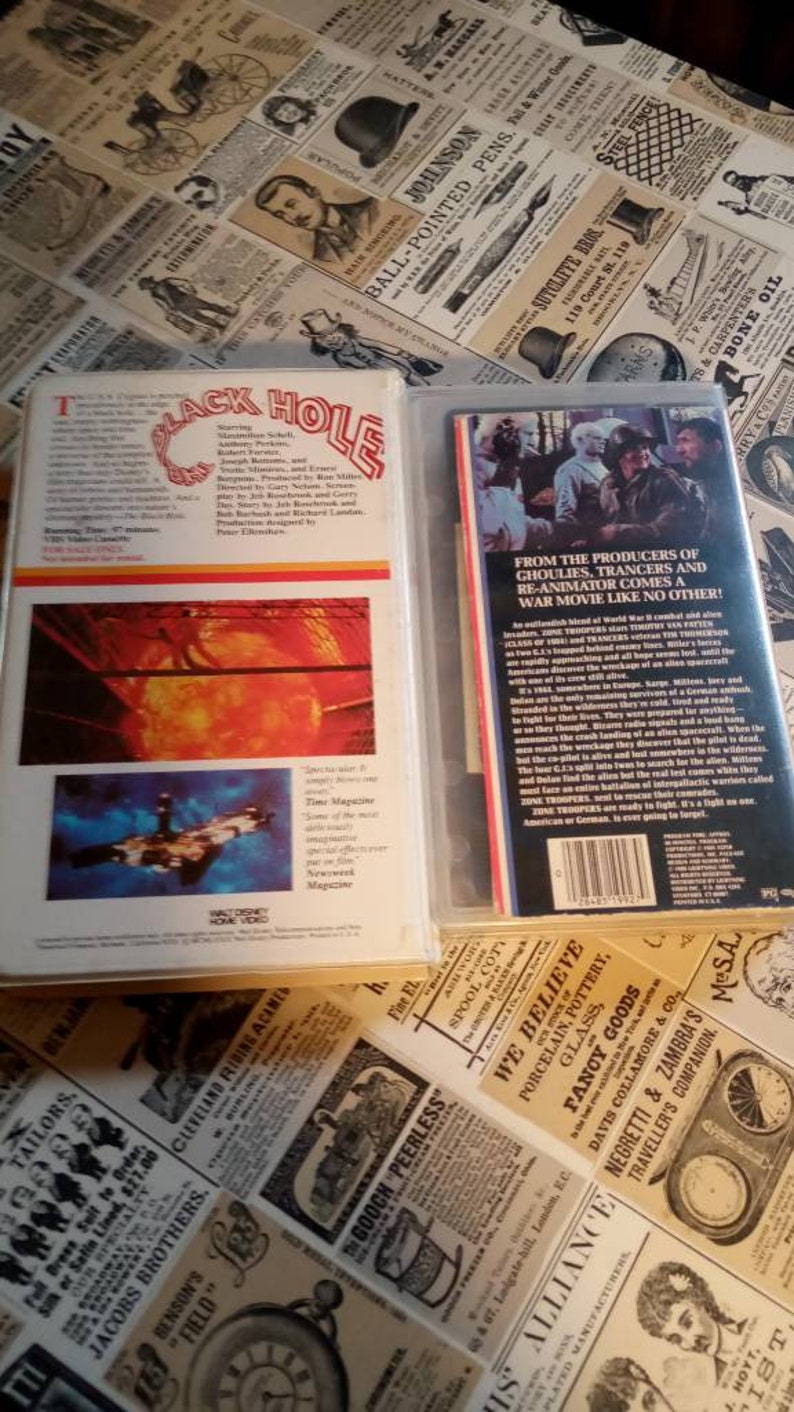 Sci Fi VHS Lot 3 - Etsy