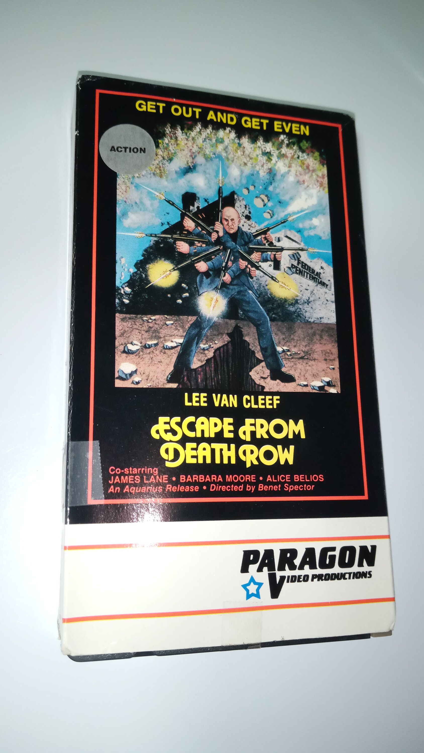 Escape From Death Row Vhs Paragon Video - Etsy