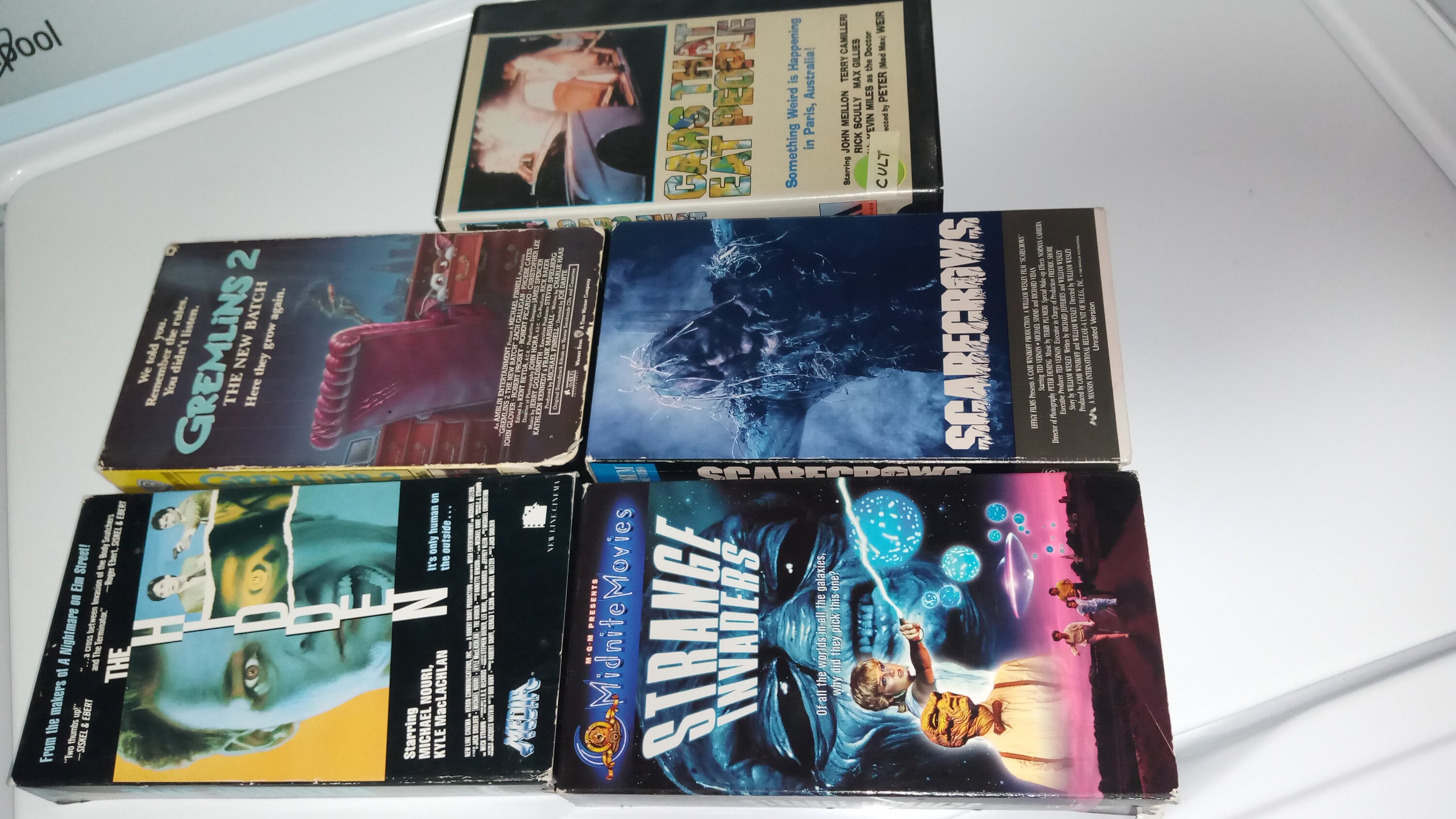 Horror VHS Lot - Etsy