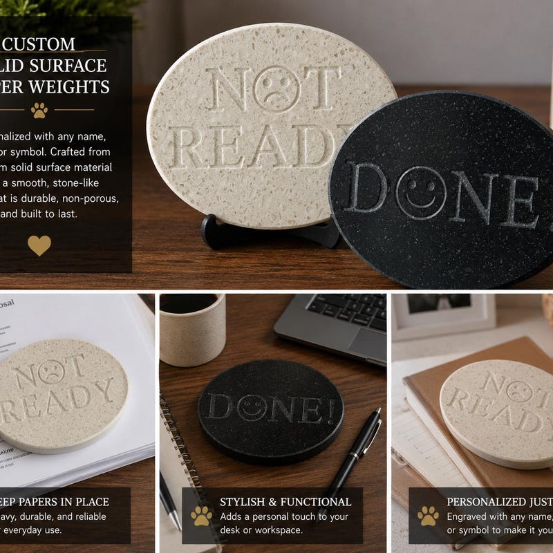 Custom Paperweight - Etsy