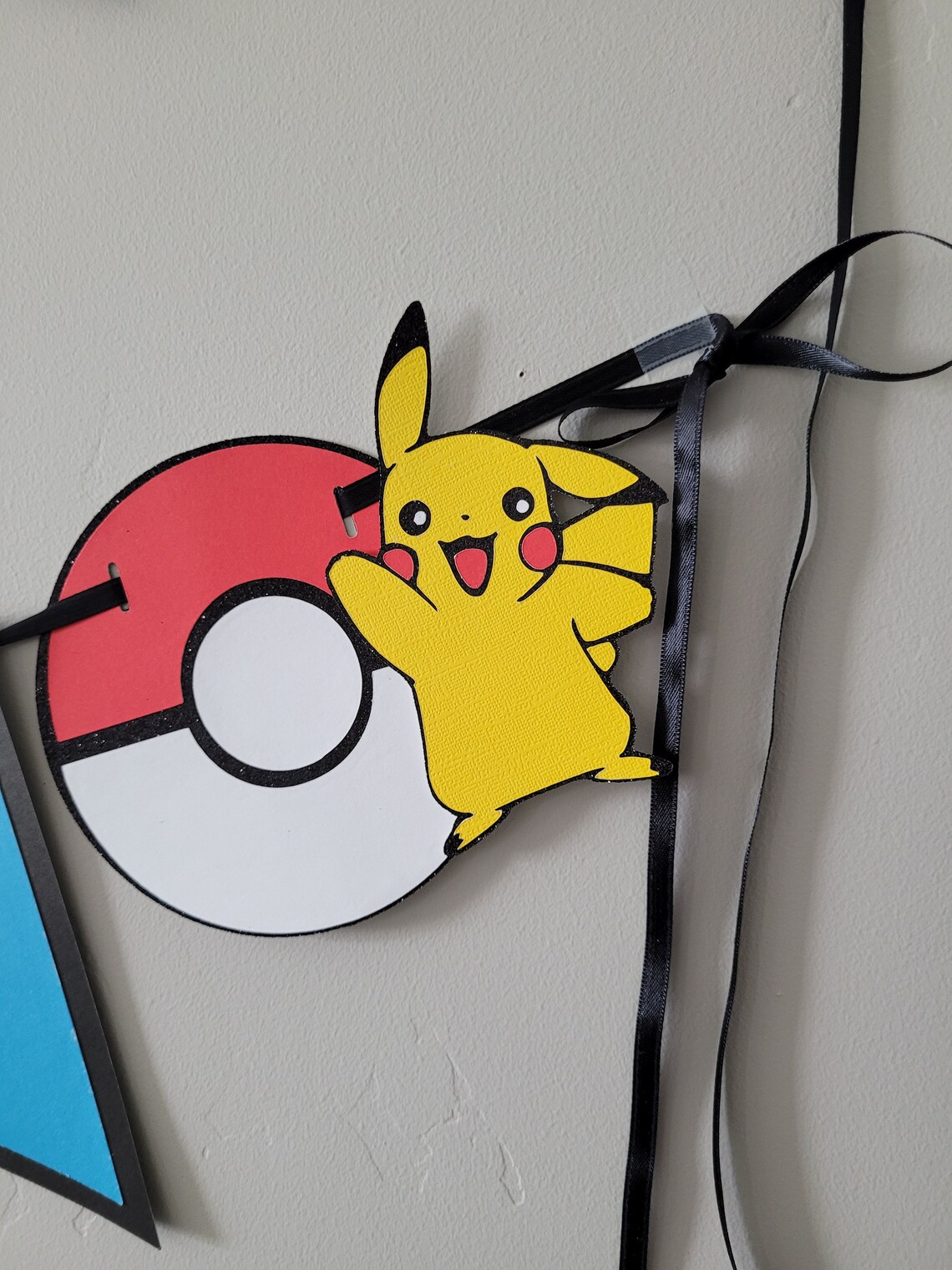Pokemon Gender Reveal, Pokemon Baby Shower, Pikachu Banner, Pikachu ...