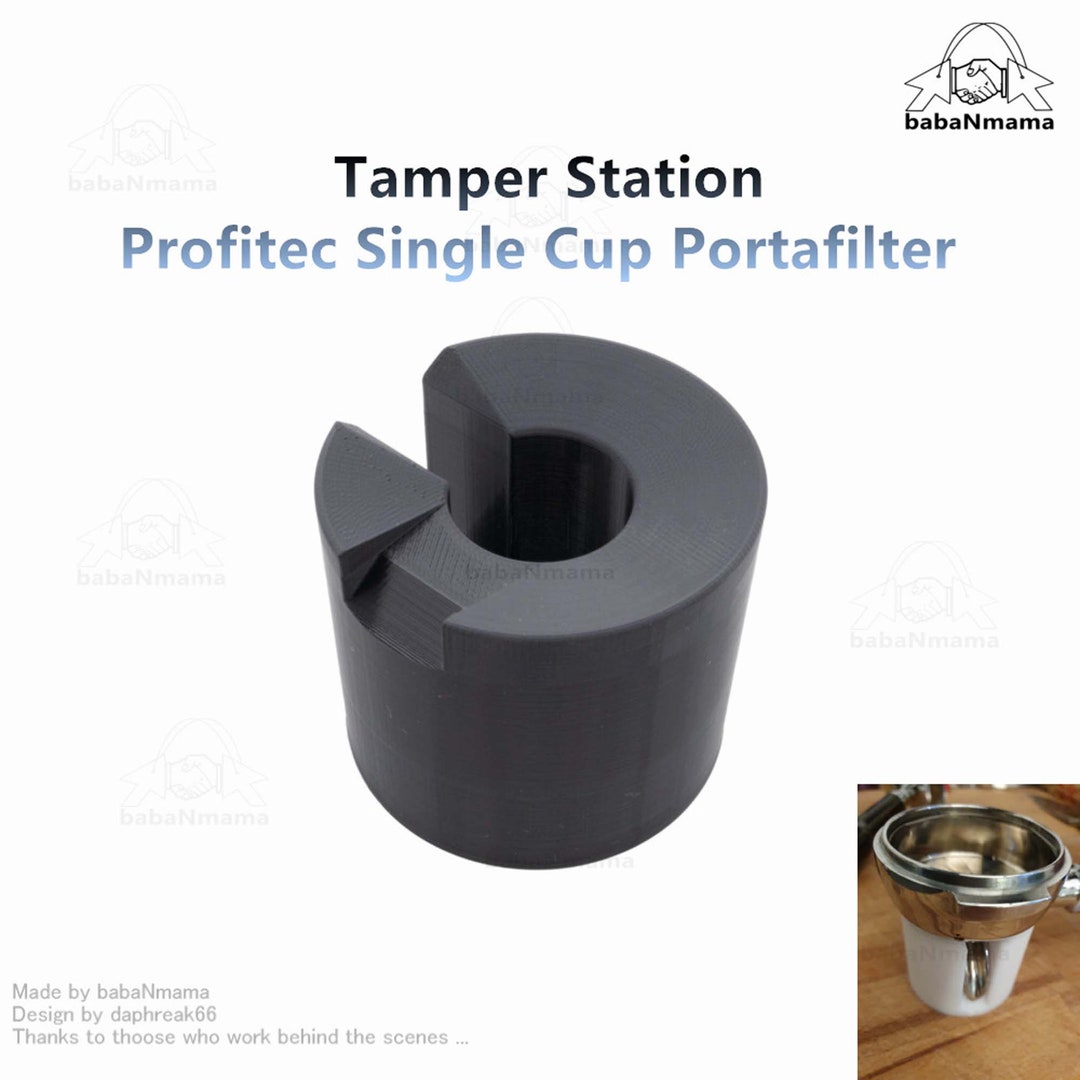 Profitec Single Cup Portafilter Tamper Station - Etsy