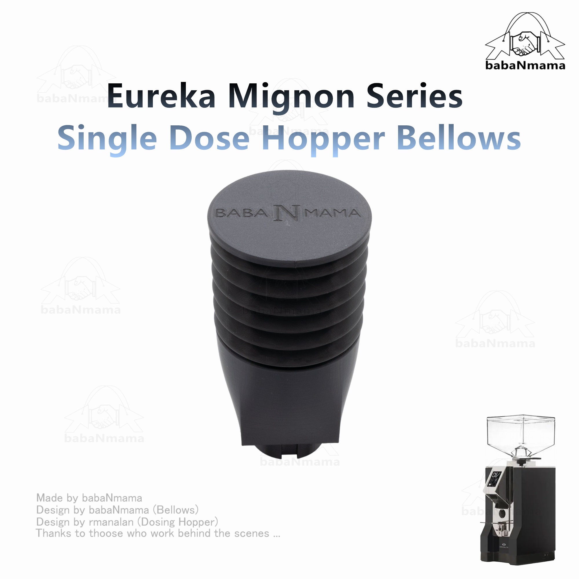 Eureka Mignon Series Single Dose Hopper Bellows - Etsy