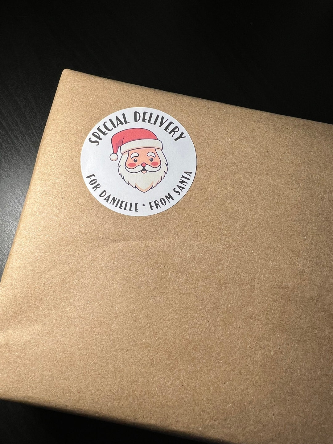 Personalized Special Delivery Santa Stickers Christmas Gift Stickers ...