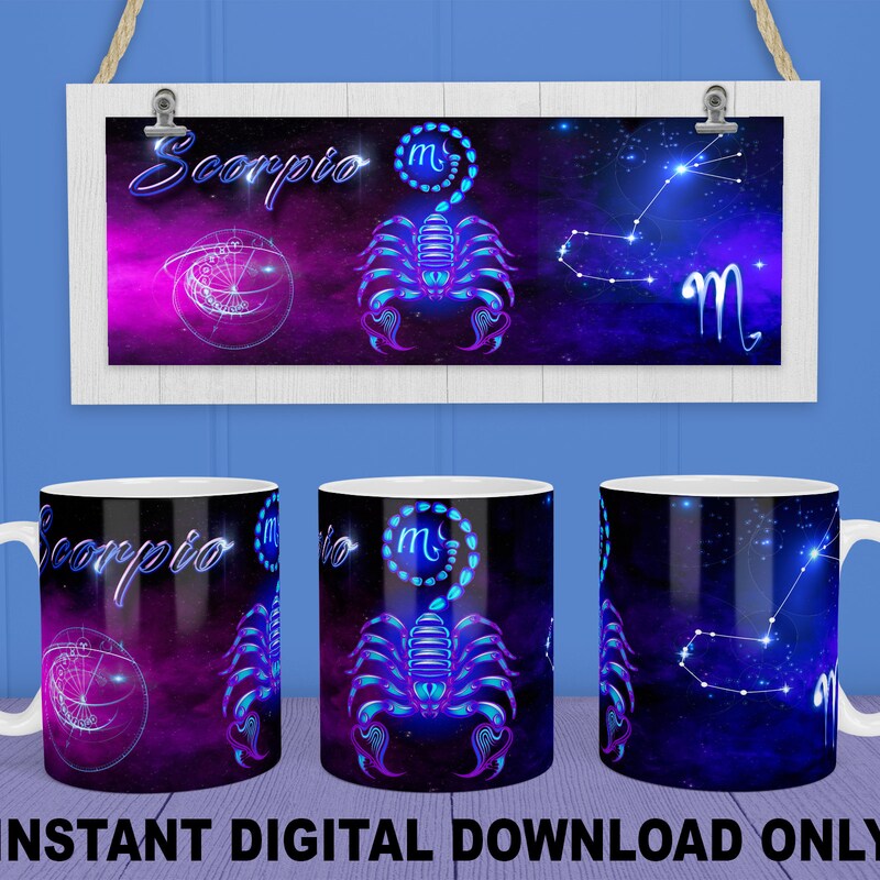 Scorpio Mug - Etsy