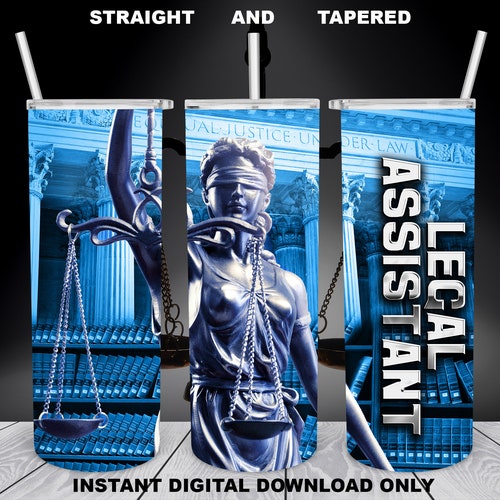 Attorney 20oz Skinny Tumbler Sublimation Design for - Etsy