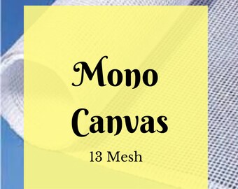 Needlepoint 13 Mesh Canvas | Etsy