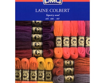 Dmc Tapestry Wool Color Chart - Etsy