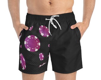 Purple Swim Trunks - Etsy