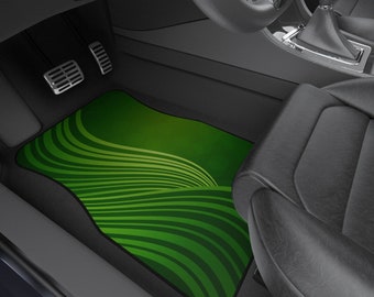 Green Floor Car Mats - Etsy