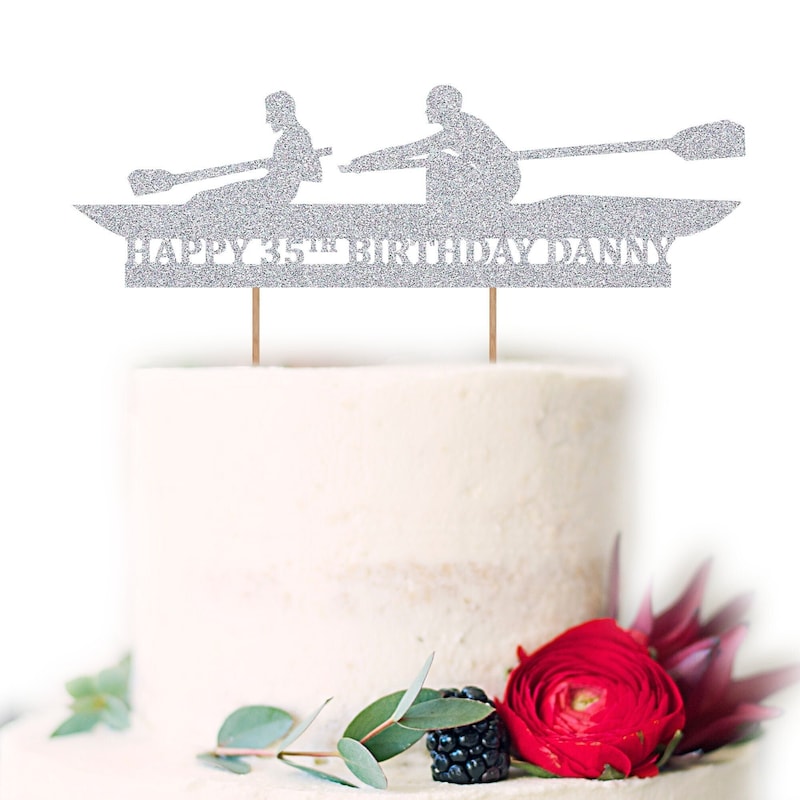Boat Cake Topper - Etsy UK