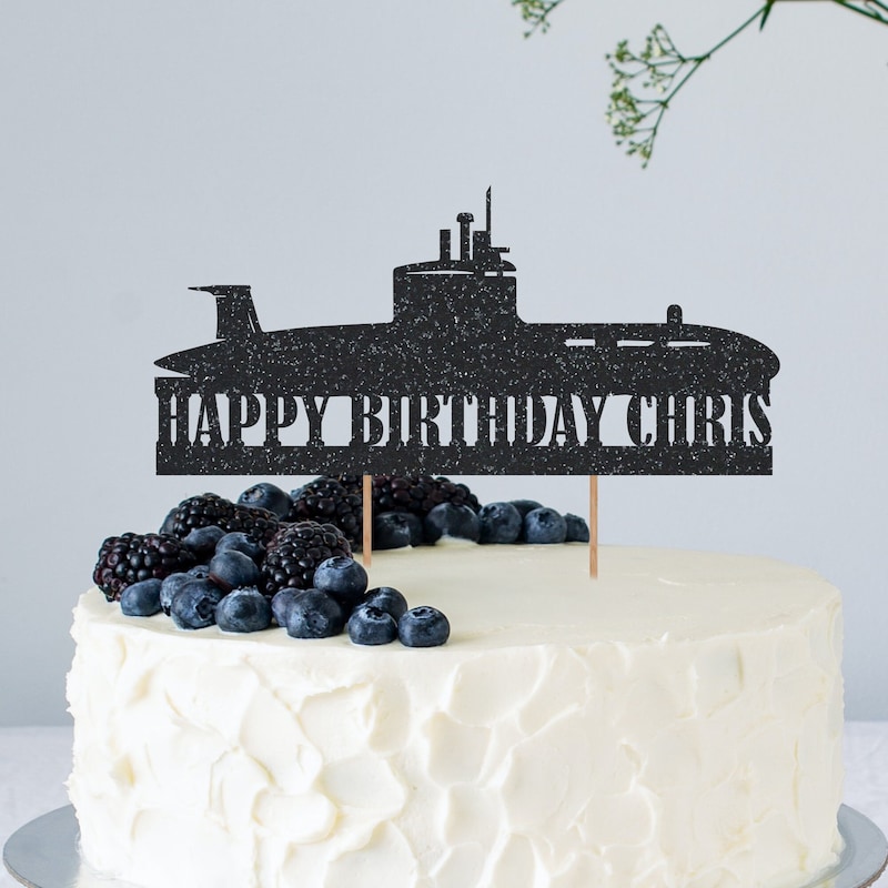 Navy Wedding Topper - Etsy