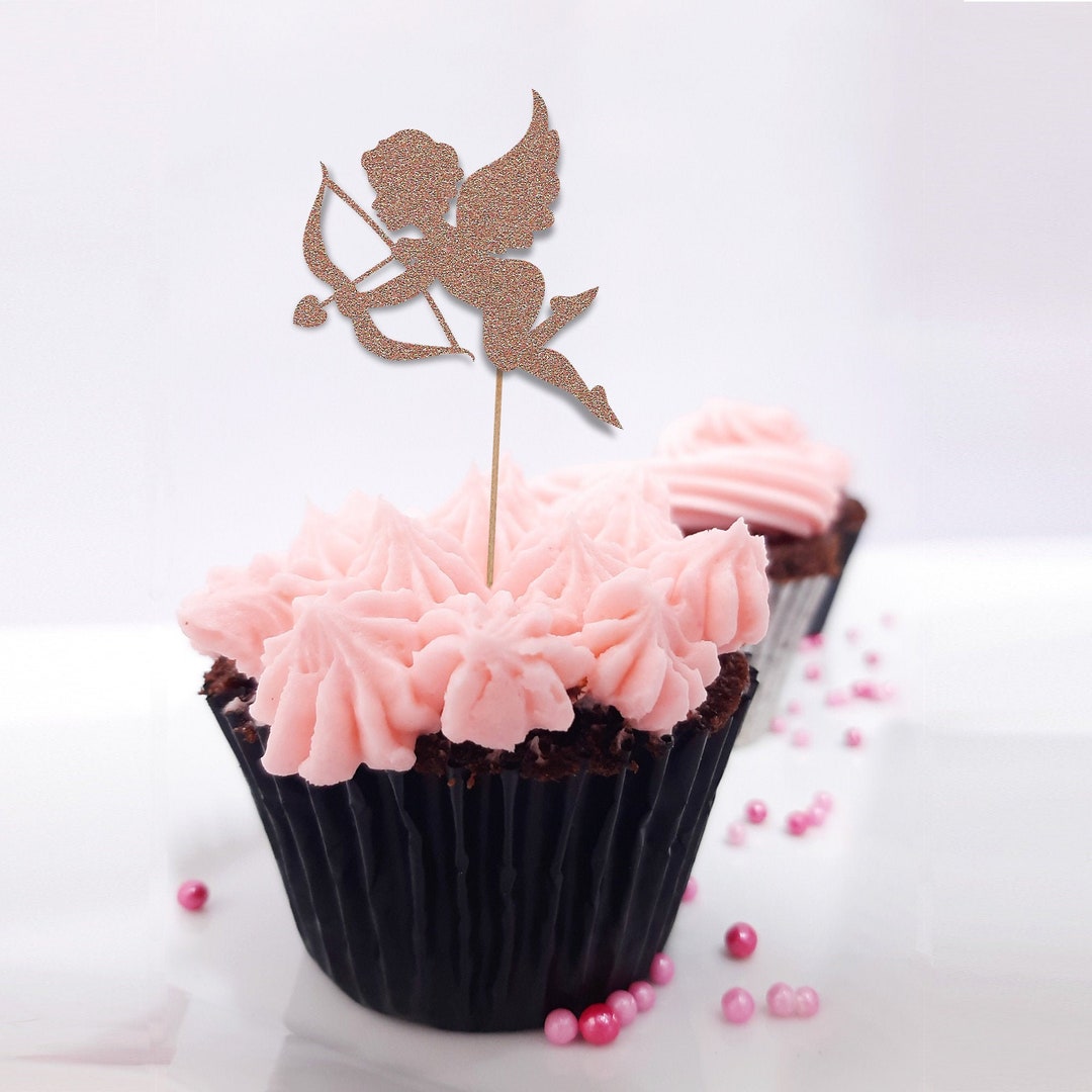 Cupid Collection - Elegant Cupcake Toppers - Etsy