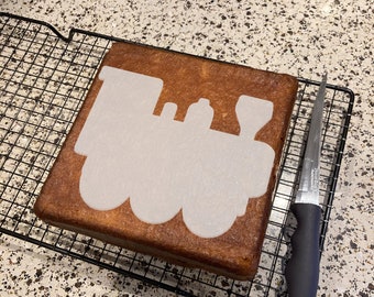 Steam Train Stencil - Etsy UK