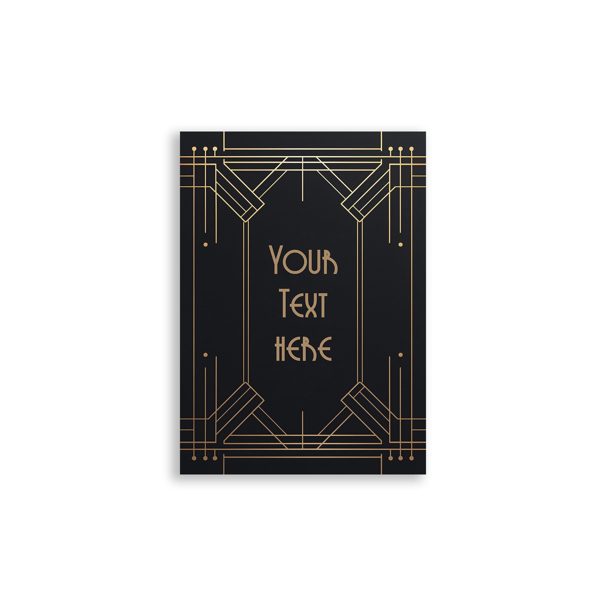1920s Art Deco Celebratory Wine Labels for Special Occasions Weddings ...
