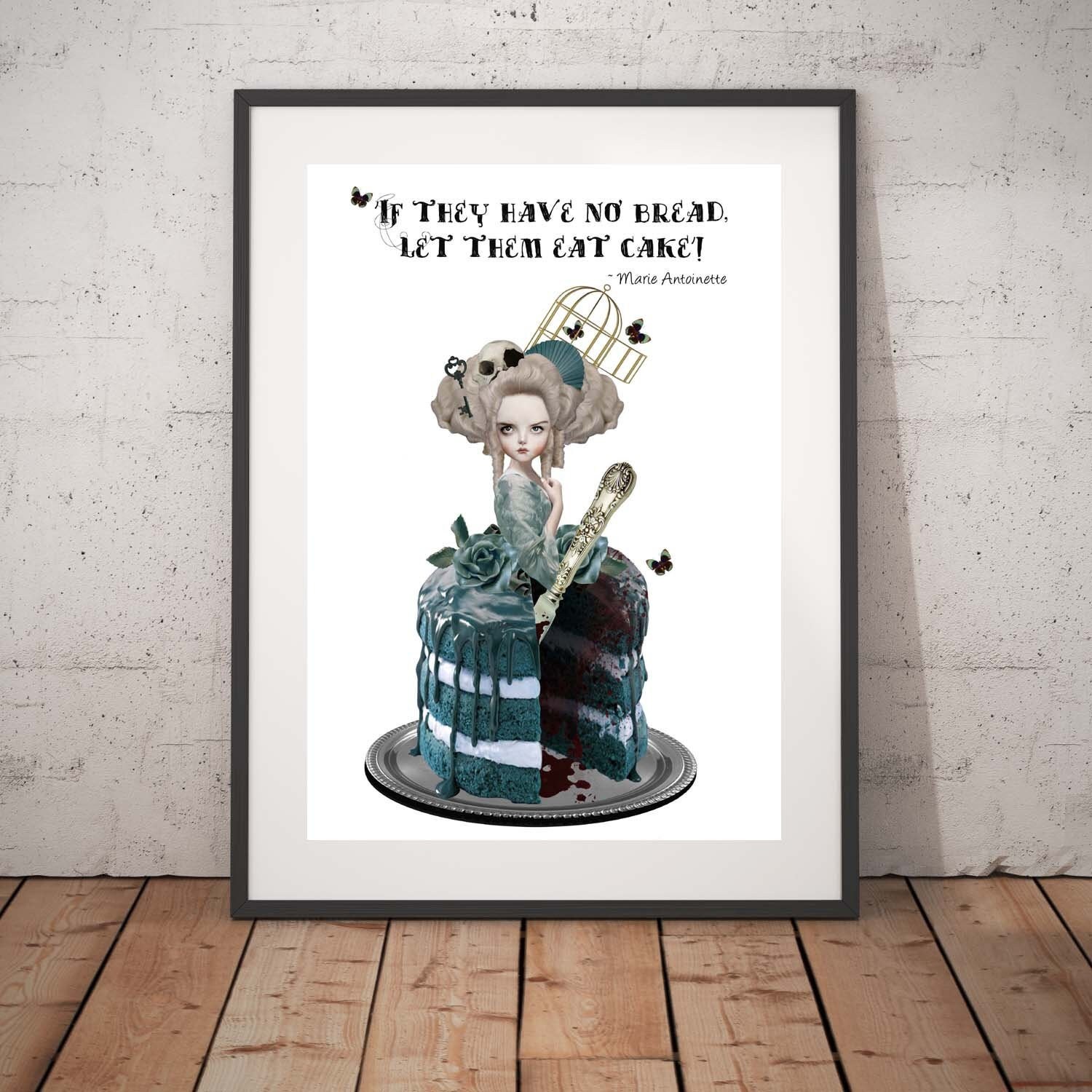 Let Them Eat Cake Poster