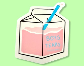Tears of My Enemies Juice Box Sticker - Etsy