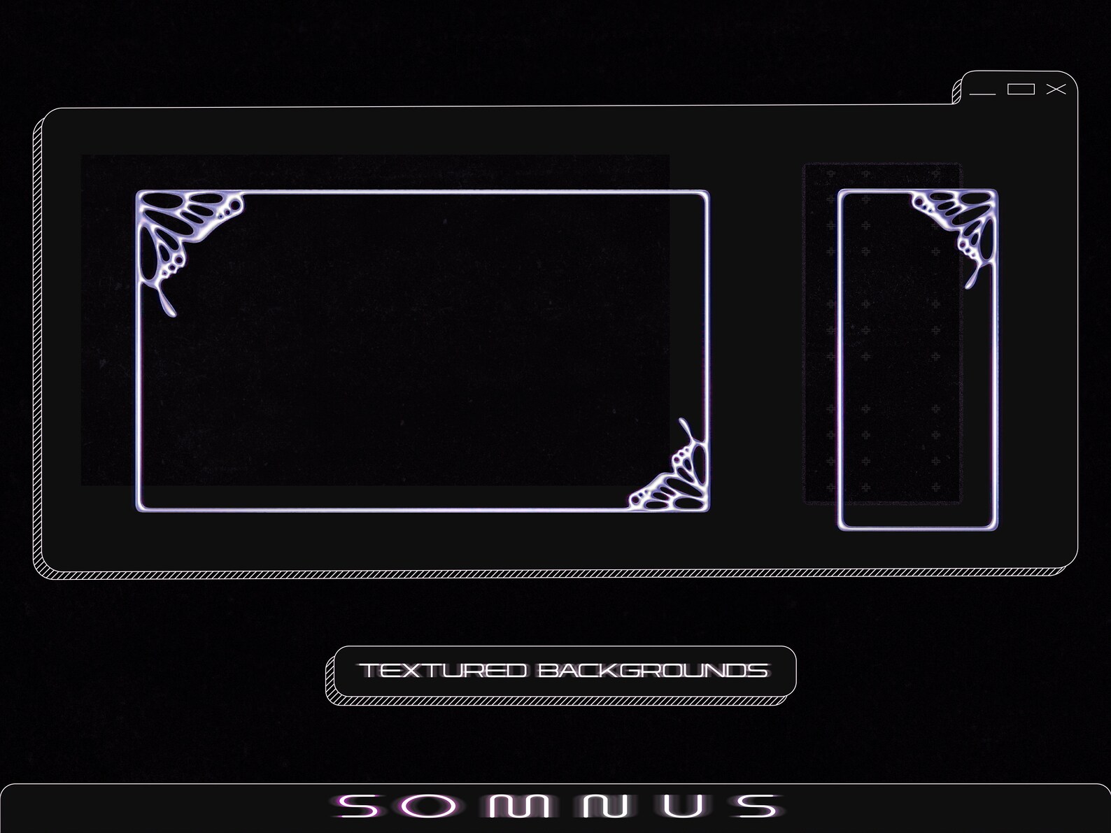 Twitch Stream Overlay - BFY2K (PINK) / Stream Overlay / Butterfly ...