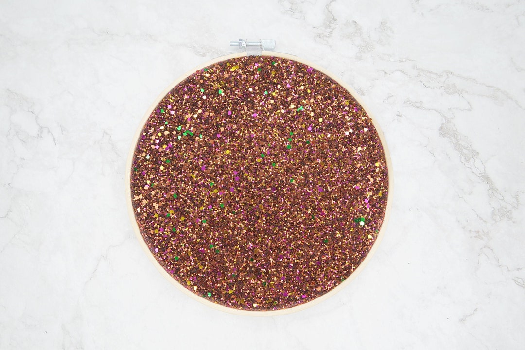 Pin Display ''autumn'' | Glitter Enamel Pin Board | Enamel Pin Hoop ...