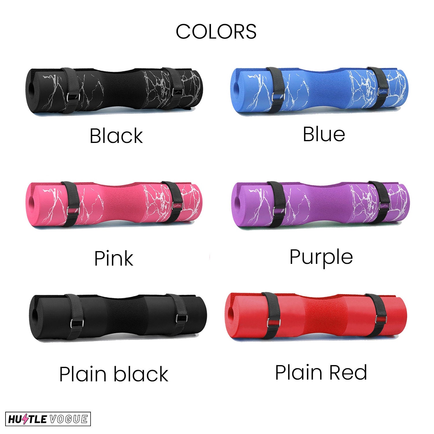 Barbell Pads Weightlifting Accessories, Powerlifting Pads, Gym Gift ...