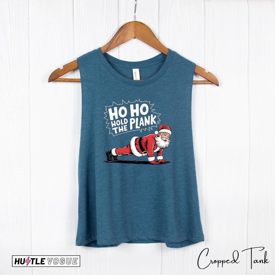 Funny Christmas Workout Shirt Holiday Workout Tank Tops Christmas ...