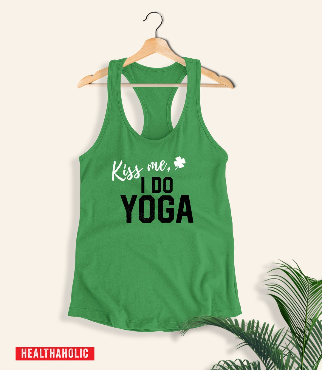 Funny Yoga Shirts for St Patrick's Day - Funny Yoga Tank Tops, Yoga ...