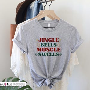 Funny Christmas Workout Shirt Holiday Workout Tank Tops Christmas ...
