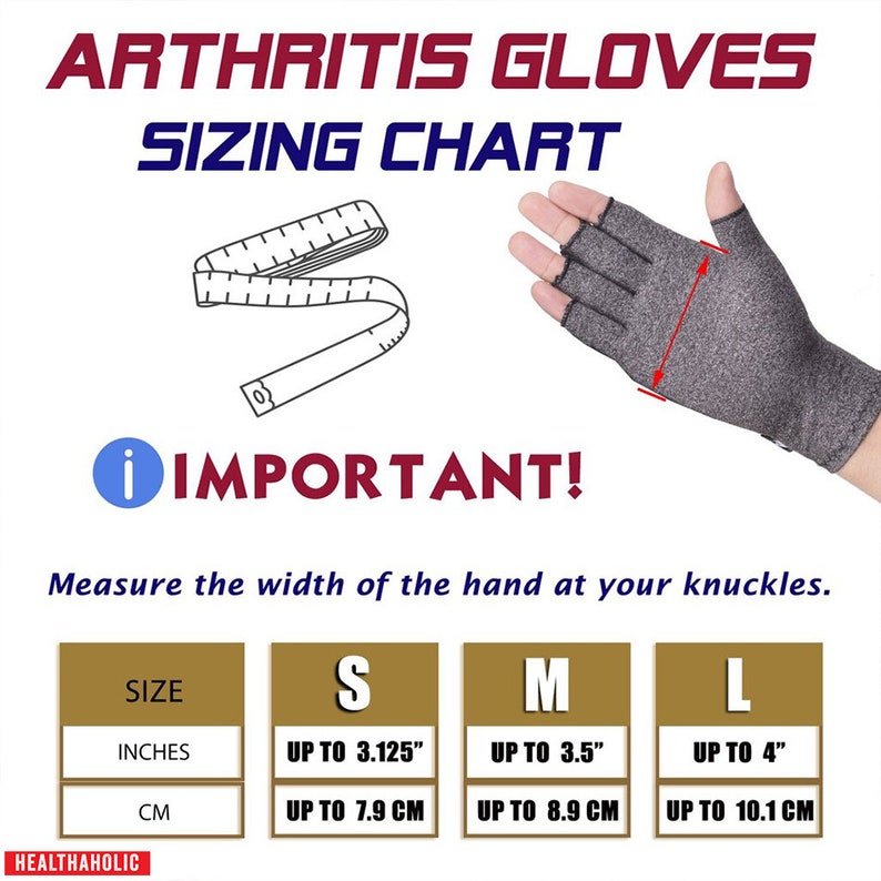 Cotton Compression Arthritis Gloves - Wrist Supportjoint Pain Relief ...