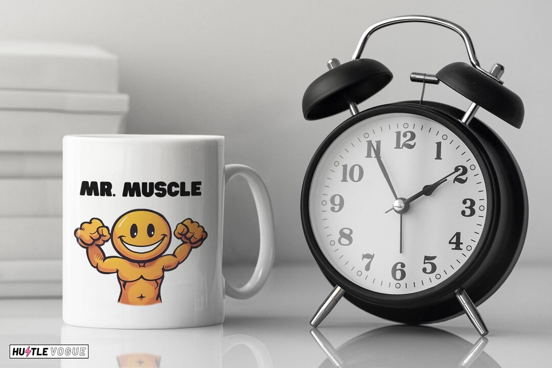 Mr Muscle Mug Funny Workout Gifts for Him Fitness Lover Gift ...