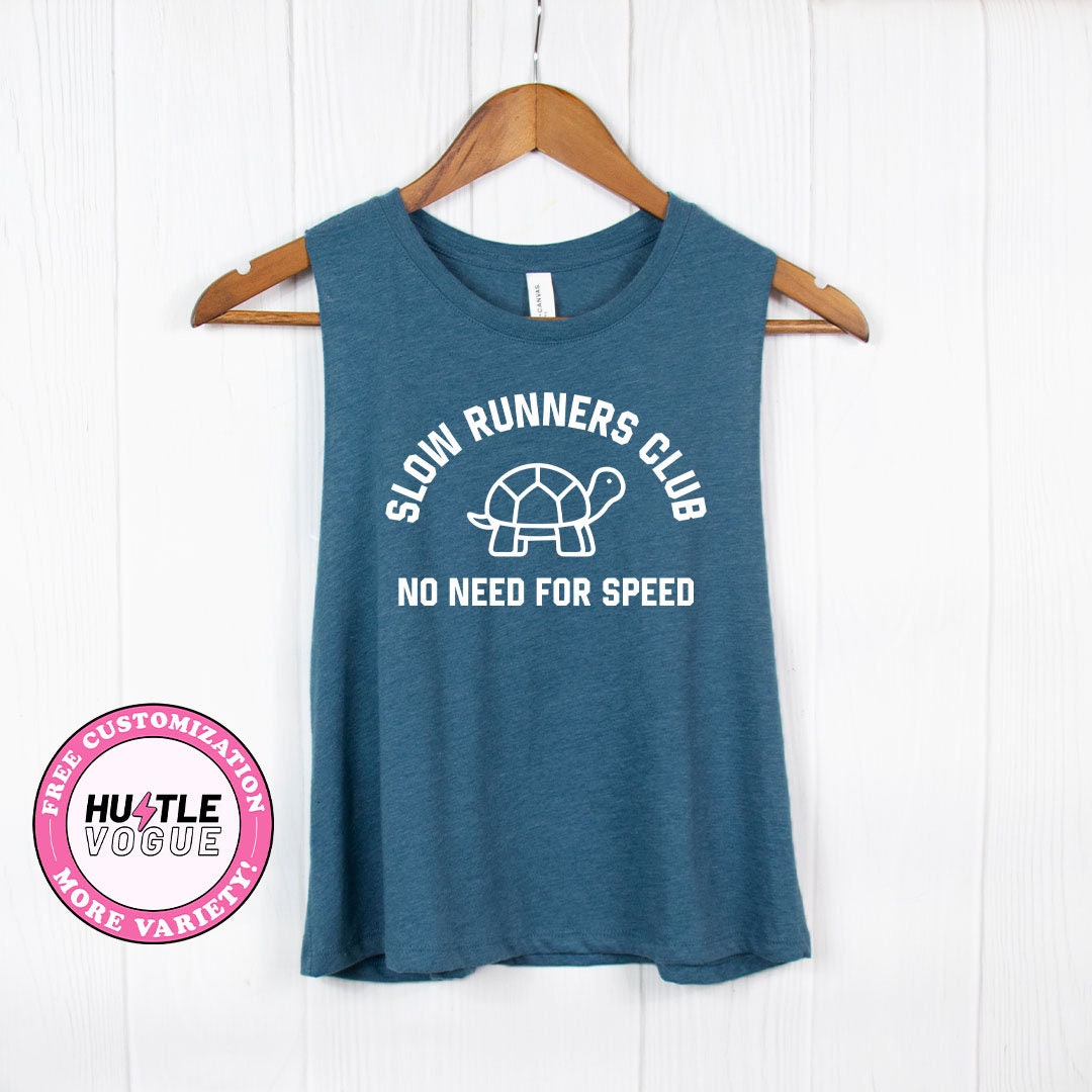 Funny Running Shirts Slow Runner Club Tshirts Funny Turtle Running Top ...