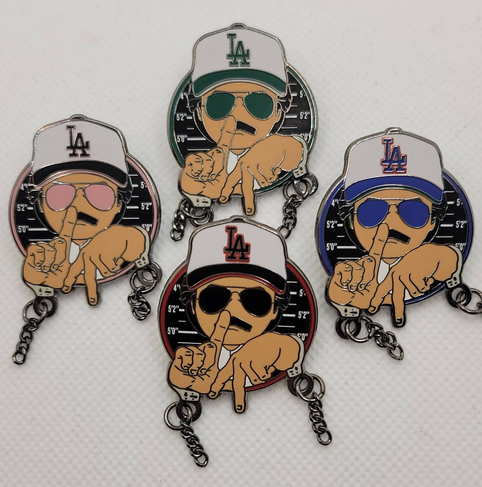 LA Hands Sign Pin - Etsy