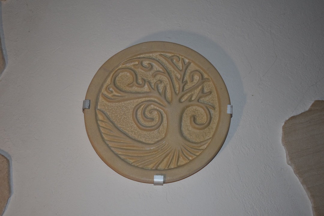 Tree of Life Handmade Stone Sculpture Unique Piece. Wall Decoration ...