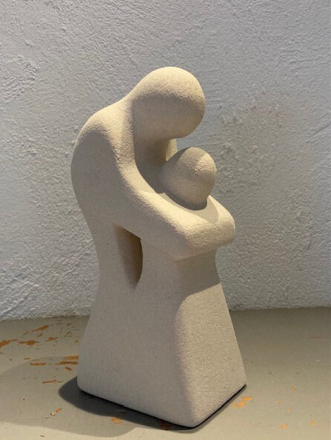 Statue Mother and Child Stone Sculpture Made Entirely by Hand - Etsy