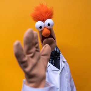 Beaker Muppet Puppet Replica Muppet Puppet the Muppets - Etsy