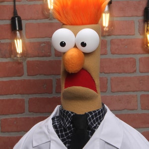 Beaker Muppet Puppet Replica | Muppet Puppet | the Muppets - Etsy