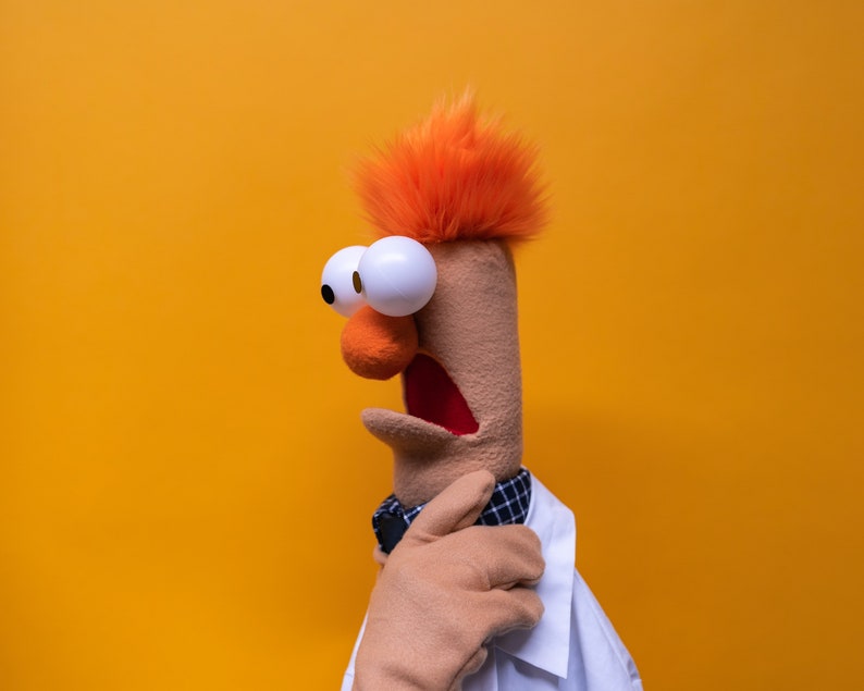 Beaker Muppet Puppet Replica Muppet Puppet the Muppets - Etsy