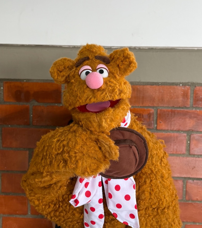 Fozzie Bear Muppet Puppet Replica | Muppet Puppet | the Muppets ...