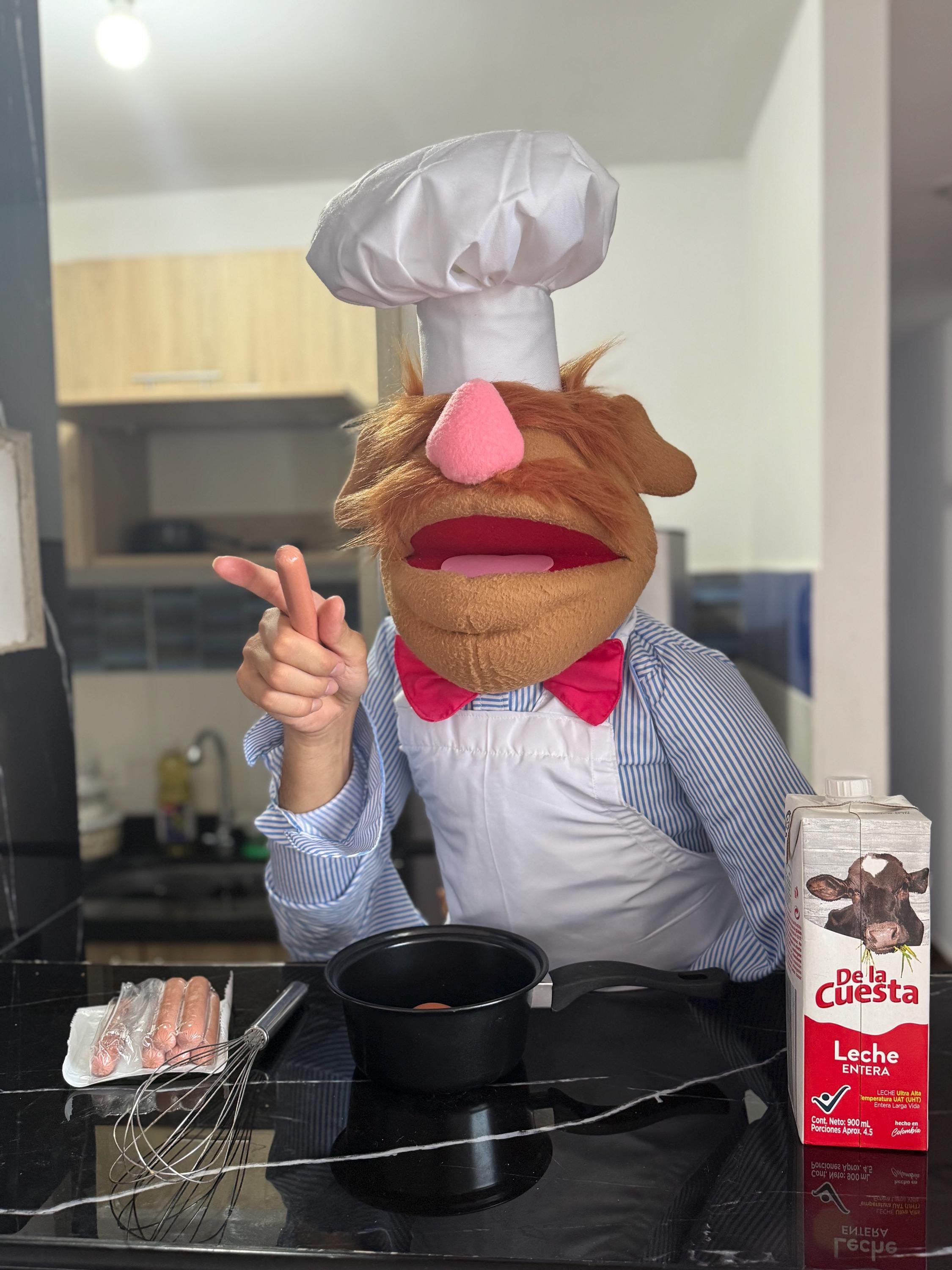 Swedish Chef Muppet Puppet | Muppet Replica | the Muppets | Hand Puppet ...