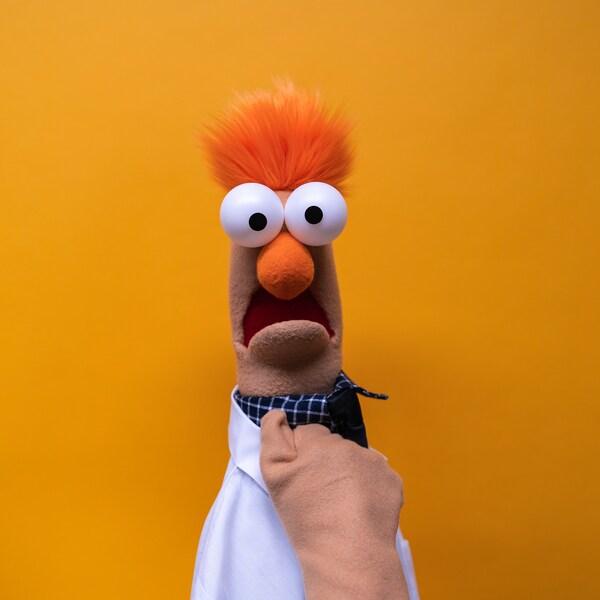 Beaker Muppet - Etsy