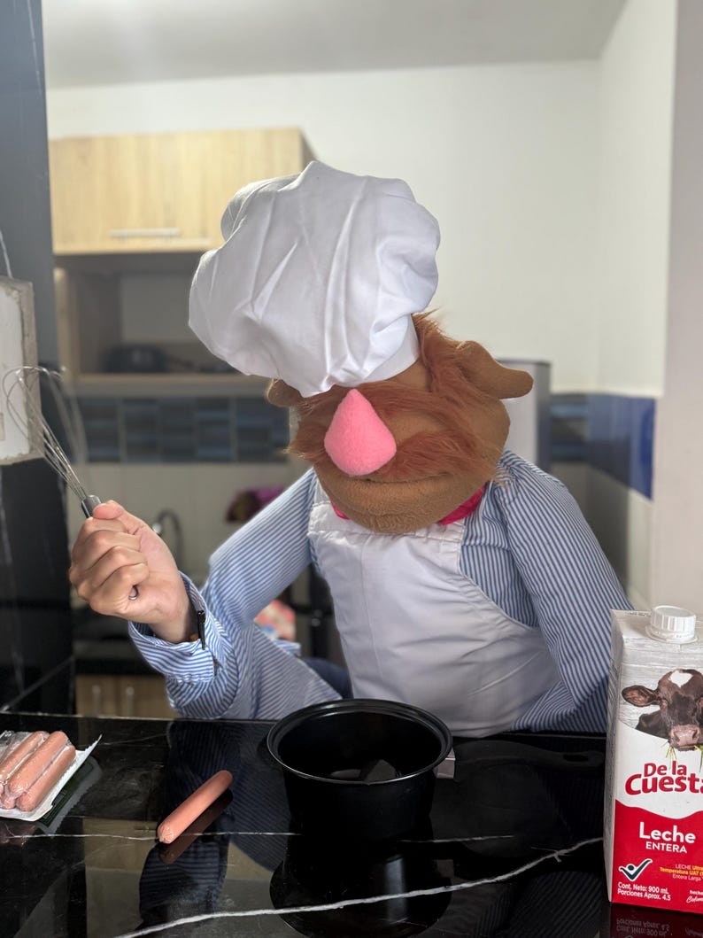 Swedish Chef Muppet Puppet | Muppet Replica | the Muppets | Hand Puppet ...