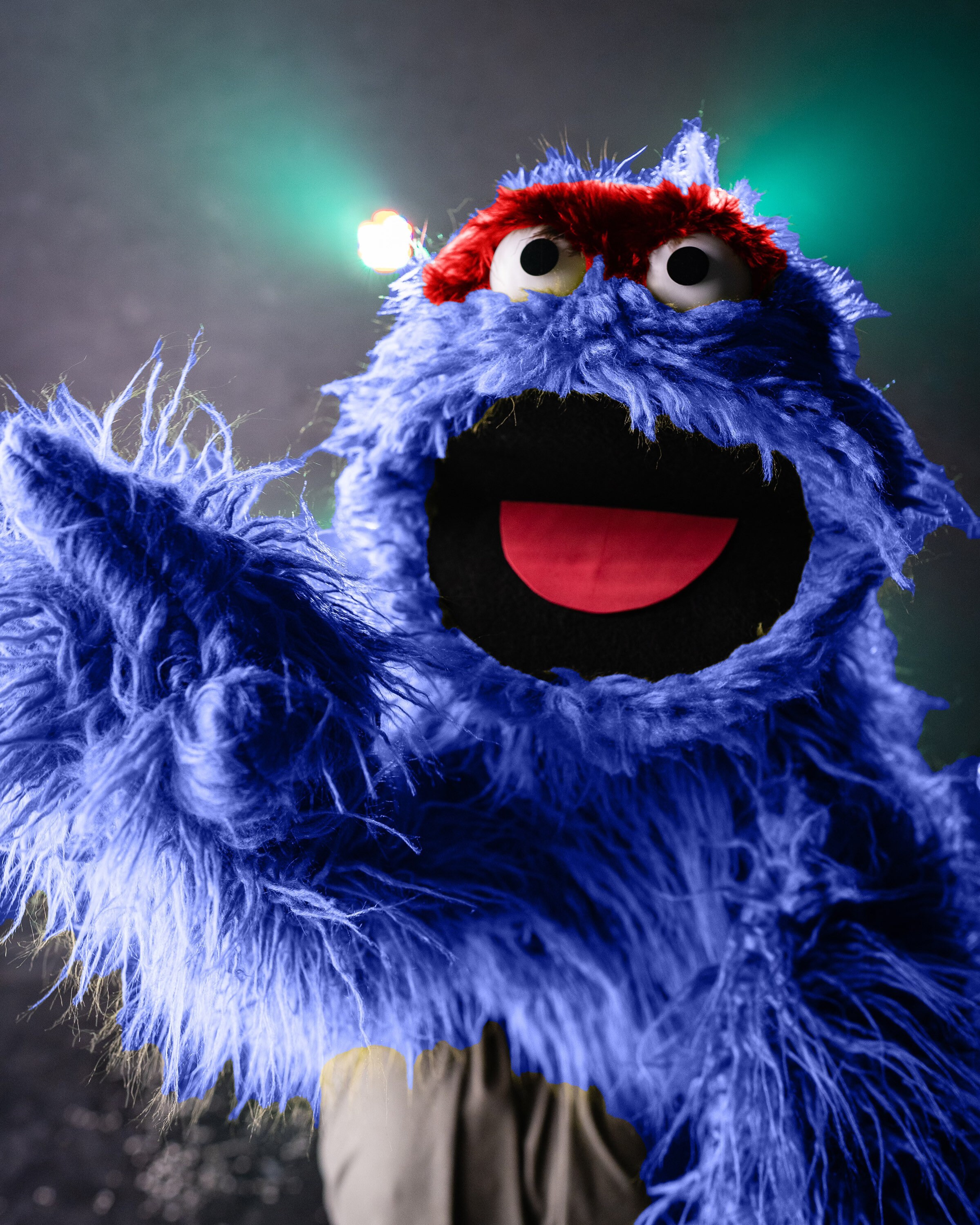 Pedro the Pleasant Puppet Furry Monster Puppet Different - Etsy