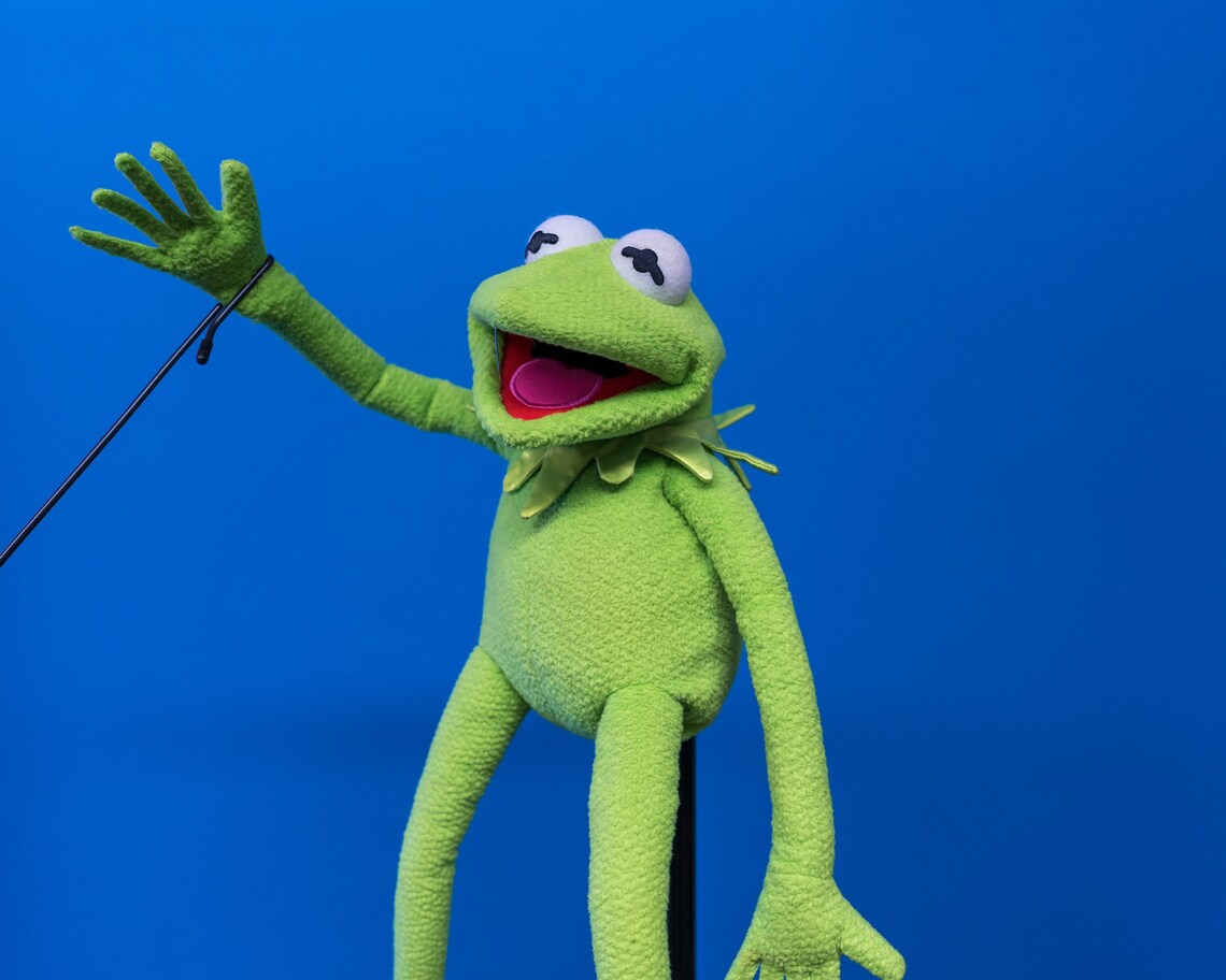 Kermit the Frog Hand Puppet | Muppet Puppet | the Muppets - Etsy