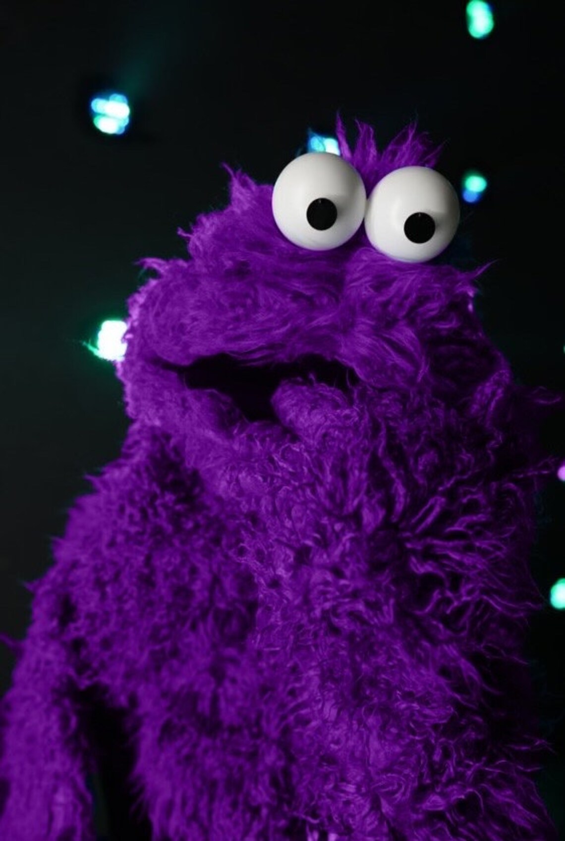 Furry Gluten Free Monster | Furry Muppet Puppet | Different Colors ...