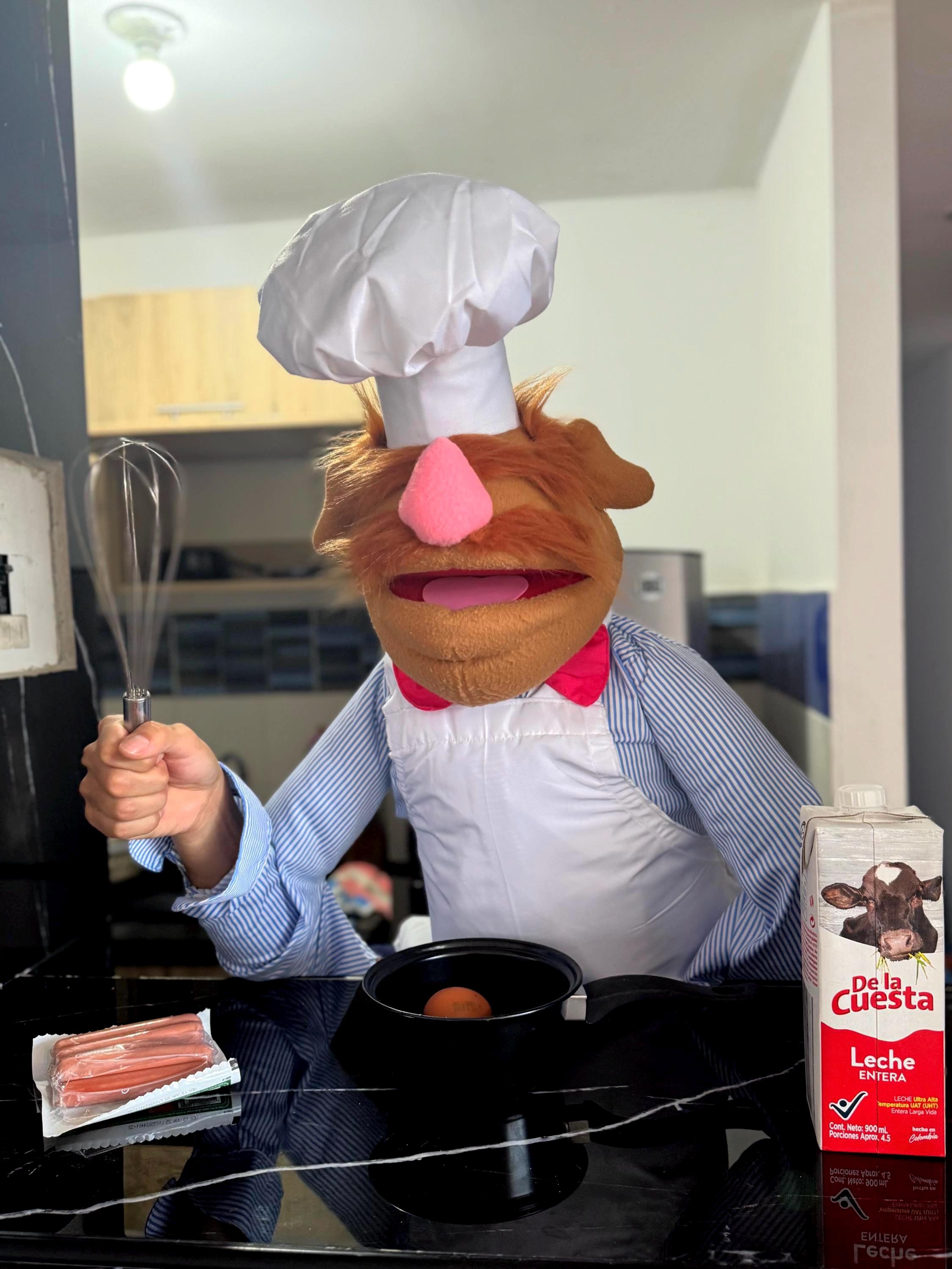 Swedish Chef Muppet Puppet | Muppet Replica | the Muppets | Hand Puppet ...