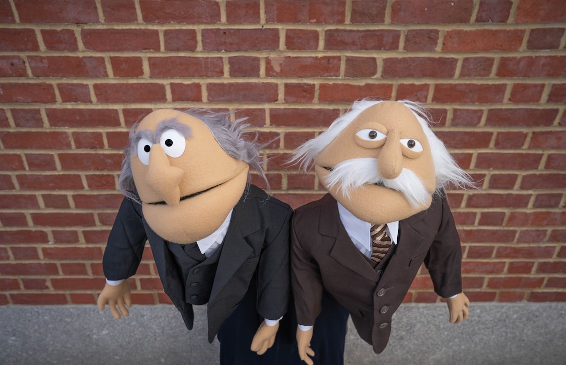 Statler und Waldorf Muppet Puppet | Muppet Puppe | Die Muppets - Etsy.de