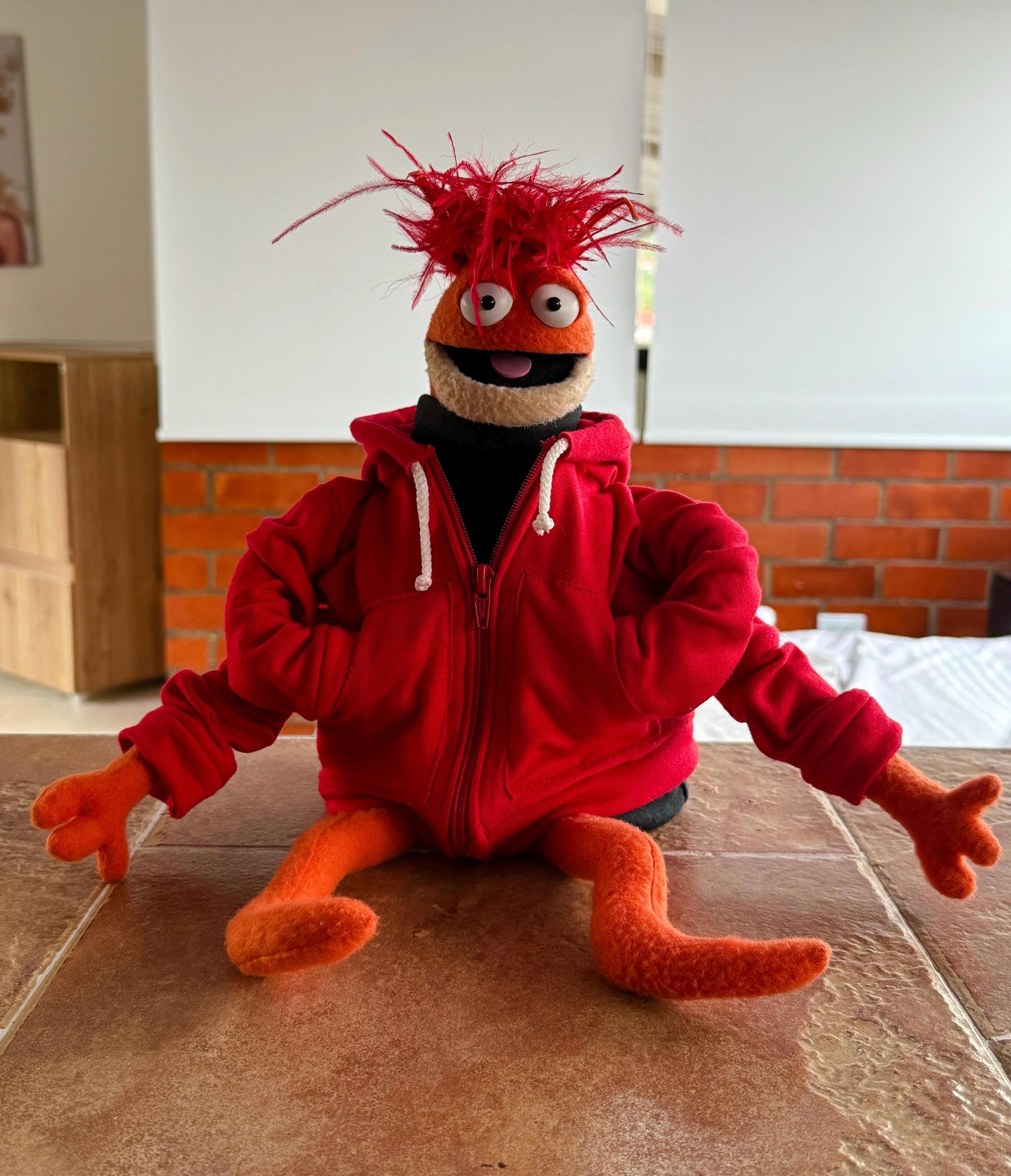 Pepe the King Prawn Muppet Puppet Replica | Muppet Puppet | the Muppets | Kermit the Frog Puppet ...
