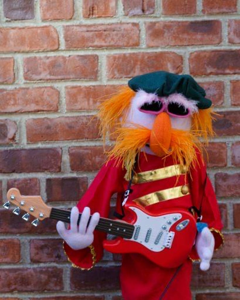 Pepper Floyd Muppet Puppet | Muppet Puppet | the Muppets - Etsy
