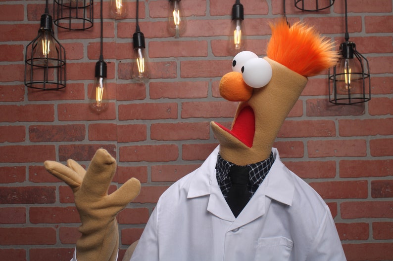 Beaker Muppet Puppet Replica | Muppet Puppet | the Muppets - Etsy