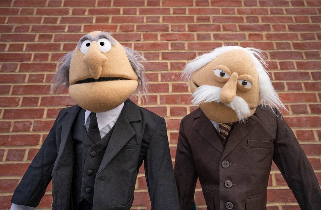 Statler and Waldorf Muppet Puppet | Muppet Puppet | the Muppets - Etsy